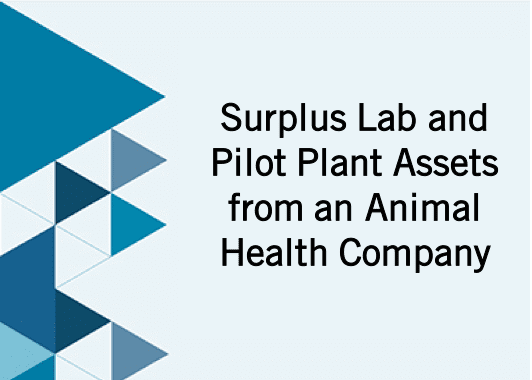 Auction: Lab and Pilot Plant Assets from an Animal Health Company ...